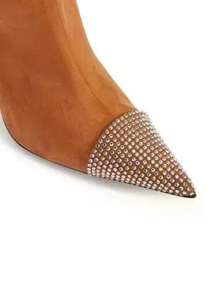 Alexandre Vauthier Crystal Embellished Stiletto Boots