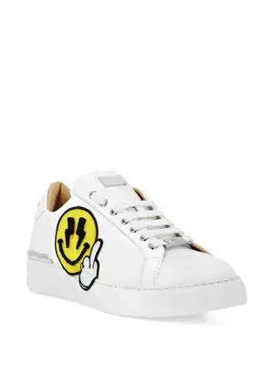 Philipp Plein Lo-top Sneakers With Graphic Embellishment