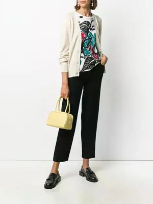 BARRIE High-rise Straight-leg Trousers