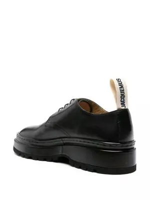 Jacquemus Les Pavane Leather Derby Shoes