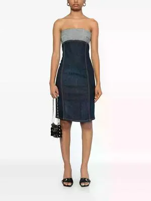 Dsquared2 Upside Denim Mini Dress