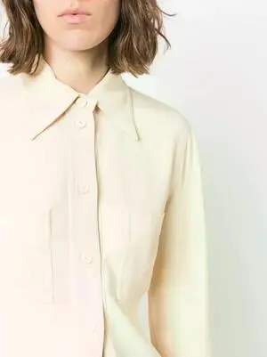 Stella McCartney Pointed Collar Button-up Shirt