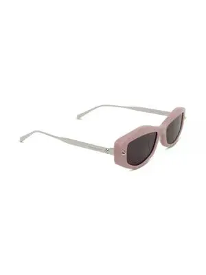 Alexander McQueen Geometric Frame Sunglasses