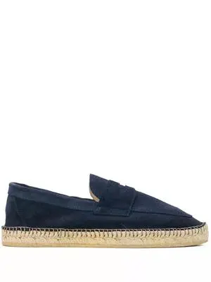 Scarosso Raffia Loafers For Men
