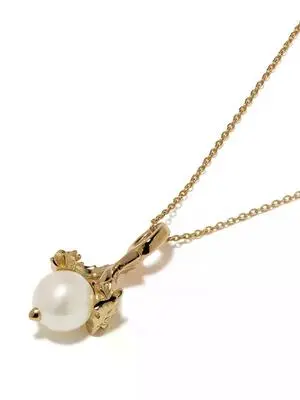 Stephen Webster 18kt Yellow Pisces Astro Ball Pearl Necklace