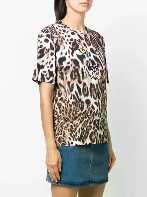 Moschino Leopard Print T-shirt