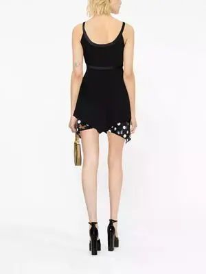 Versace Butterfly Print Mini Dress