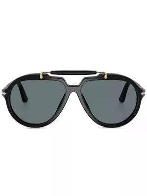 Persol Aviator Sunglasses - Black
