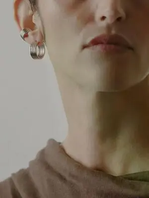 OTIUMBERG Stratis Ear Cuff - Silver
