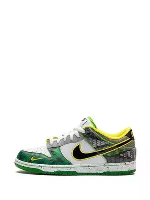 Nike Dunk Low "what The Duck Away" University Of Oregon Pe Sneakers