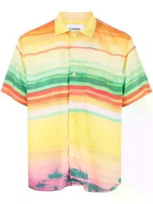 CORRIDOR Todos Santos Striped Shirt