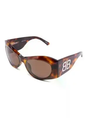 Balenciaga Oval-frame Sunglasses