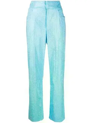 Giuseppe Di Morabito Crystal-embellished Trousers