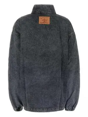 Y/project Denim Funnel Neck Jacket