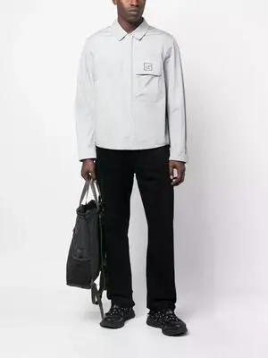 C.P. COMPANY Logo-print Shirt Jacket