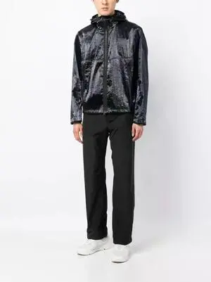Paul & Shark Colour-block Hooded Jacket
