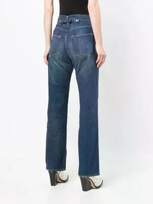 TU ES MON TRESOR Lapis Lazuli Straight-leg Jeans