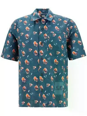 C.P. COMPANY Sponged Poplin Shirt