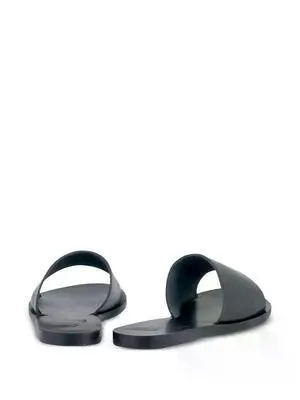 ANCIENT GREEK SANDALS Taygete Flat Sandals - Black