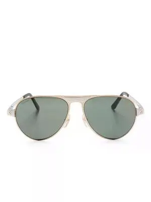 CARTIER Santos De Cartier Aviator Sunglasses