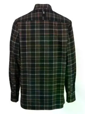 1017 Alyx 9sm Cotton Tartan Long-sleeve Shirt