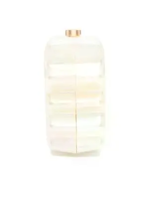 Cult Gaia Paloma Wavy Clutch - Neutrals