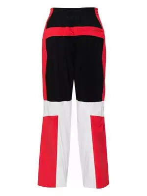 DOUBLET Panelled Track Trousers - Red