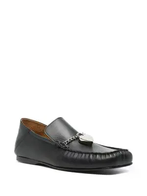 EGONLAB Soft Loafers With Chain Detail