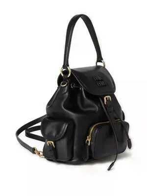 Miu Miu Leather Convertible Backpack