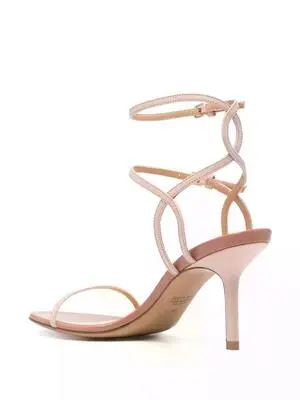 FRANCESCO RUSSO 80mm Leather Sandals