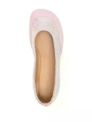 JW Anderson Crystal-embellished Ballet Flats