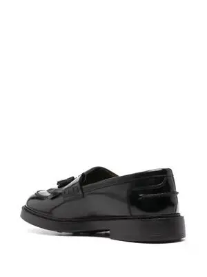 DOUCAL'S Tassel Loafers In Calf Leather