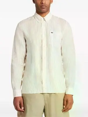 Lacoste Striped Linen Shirt