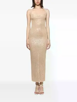 ATU BODY COUTURE Sequin-embellished Midi Dress