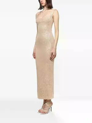 ATU BODY COUTURE Sequin-embellished Midi Dress