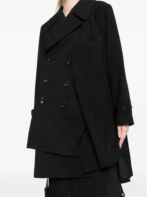 Comme Des Garçons Asymmetric Sleeve Double-breasted Suit