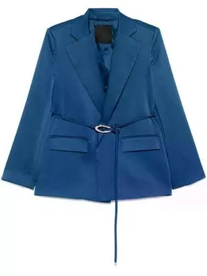 Liu Jo Peak Lapels" Blazer With Detachable Waist Belt
