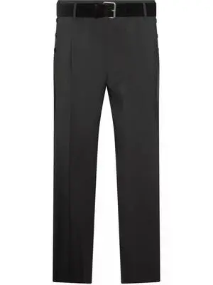 Moschino Tailored Straight-leg Trousers - Grey