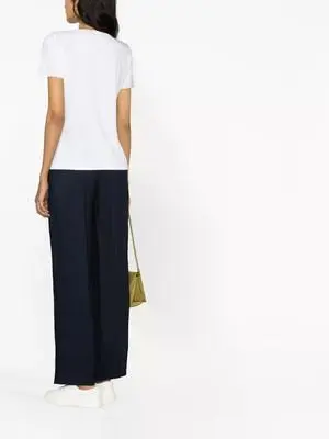 Ralph Lauren Embroidered Cotton-modal Blend T-shirt