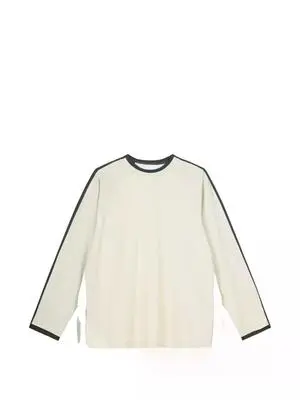 JNBY Patchwork Long Sleeve T-shirt - Neutrals