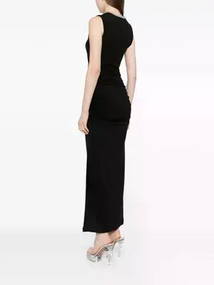 Simkhai Fiamma Midi Dress With Bead Embellishment