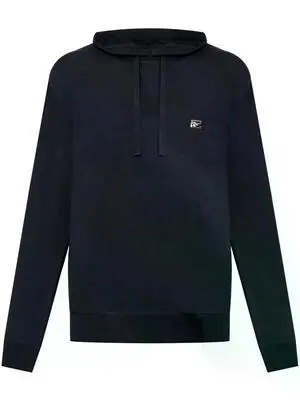 Dolce & Gabbana Logo-plaque Hoodie - Black