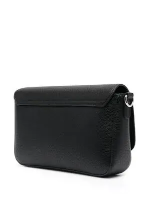 Armani Exchange Logo-print Leather Crossbody Bag