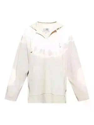 MAISON MARGIELA Cotton Hoodie - Neutrals