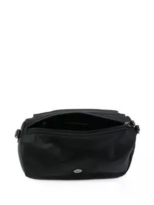 Emporio Armani Logo-plaque Shoulder Bag - Black
