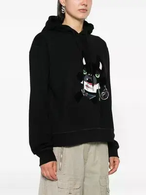 Dsquared2 Cotton Graphic Hoodie