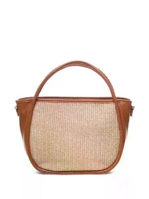 V°73 Flaminia Tote Bag With Woven Panelling