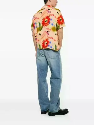 BRAIN DEAD Graphic-print Shirt
