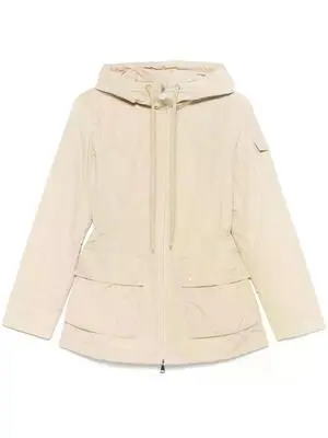 Moncler Leandro Hooded Parka - Neutrals