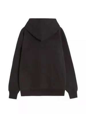 Valentino Garavani Cotton Hooded Sweatshirt With Vg Patch